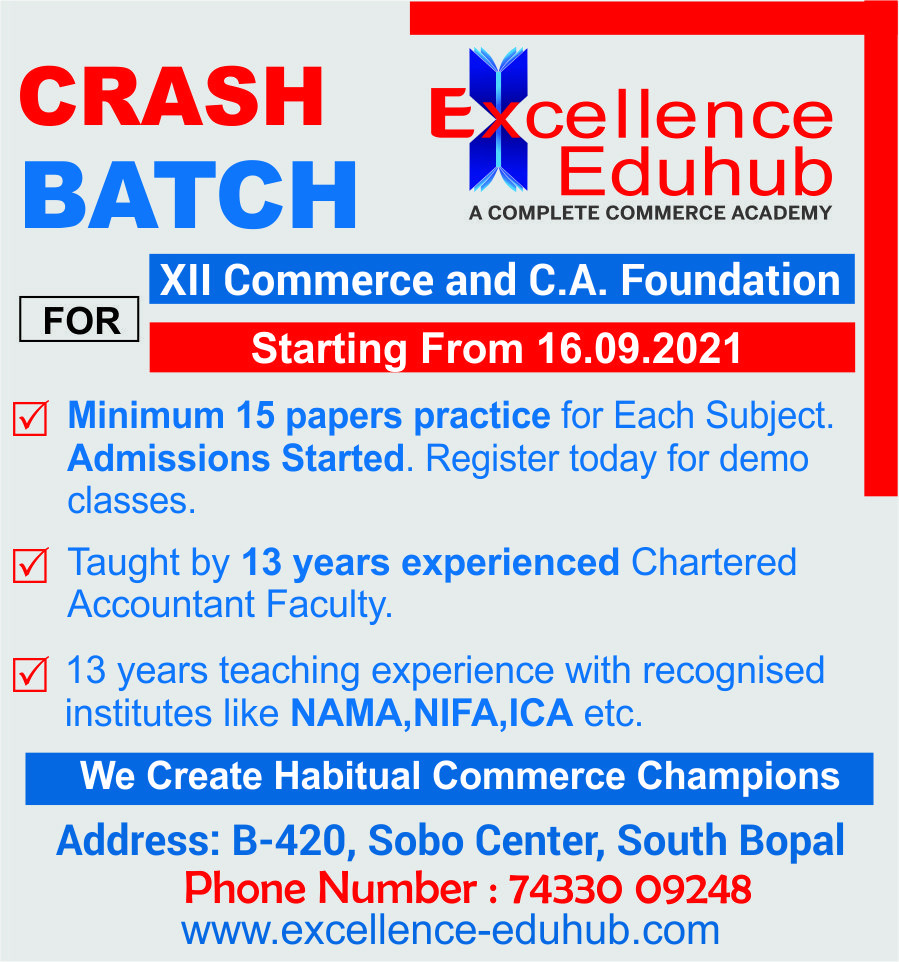 Commerce classes in Bopal for 10th, 12th, BBA & MBA, C.A. - Excellence ... Commerce classes in Bopal for 10th, 12th, BBA & MBA, C.A. - Excellence ...